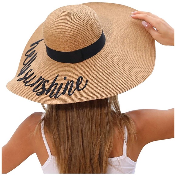 Accessories | Straw Floppy Foldable Roll Up Beach Cap Sun Hat | Poshmark